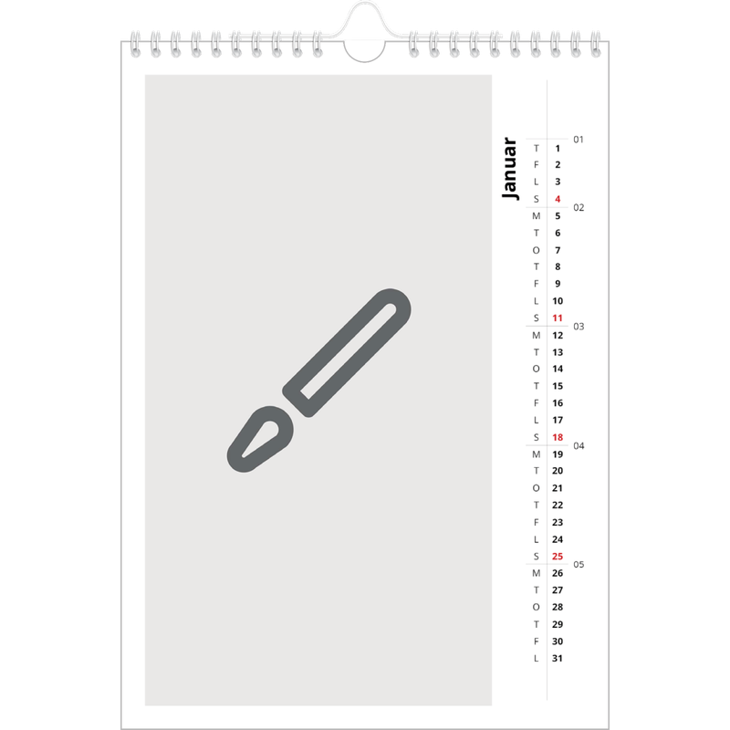 Design din egen kalender | Kalender A4