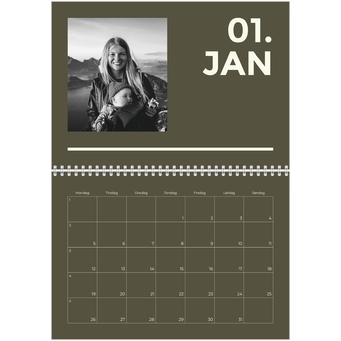 Fotokalendere | Kalender med dine egne billeder | Photobox